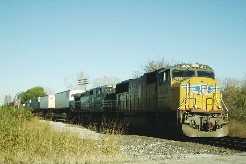 SD 70M 4626 Hauling ZYCLD